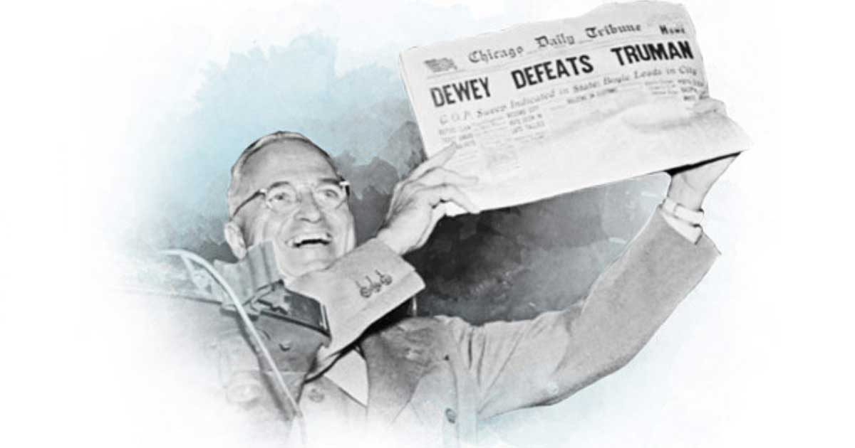 33rd President of The United States Harry S. Truman History